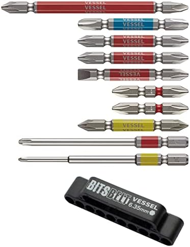 Vessel (VESSEL) TsuyoshiAya bit 5 pcs single-headed + 00 / + 0 / + 1 ...