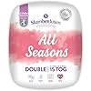 Slumberdown All Seasons 3-in-1 Double Duvet - 4.5 Tog + 9 Tog Combi ...