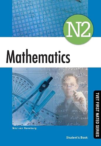 Buy Mathematics N2 Student's Book (TVET First Nated Series) Book Online ...