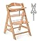 hauck Alpha+, Natural - Wooden High Chair 6 Months to Adult Sustainable ...
