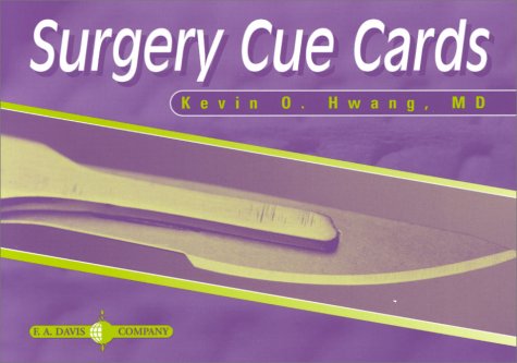 Surgery Cue Cards (Package of 184 Cards): 9780803605428: Medicine ...