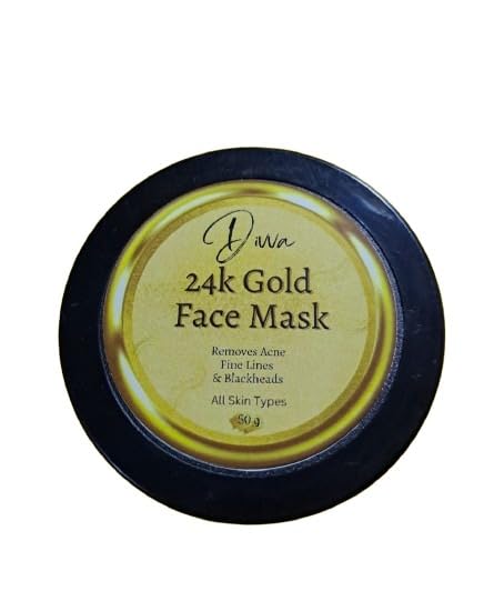 Buy Divva 24K Gold face mask for glowing skin | 24K Gold face pack for ...