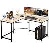 Aingoo Corner Desk L Shaped Desk Sturdy Home Office PC Laptop ...