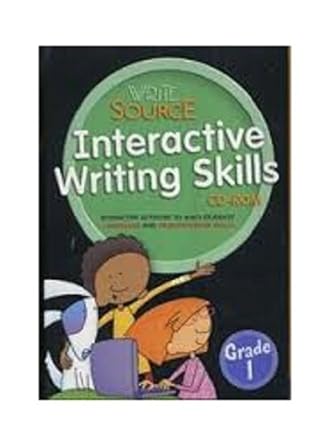Write Source, Grade 1: Great Source: 9780669537918: Amazon.com: Books