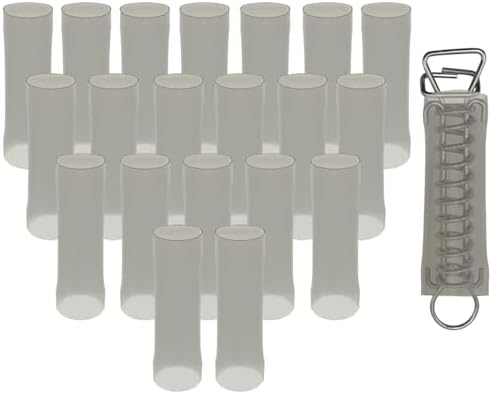 Amazon.com : Poolzilla 20 Pack Spring Sleeves for Pool Safety Cover ...