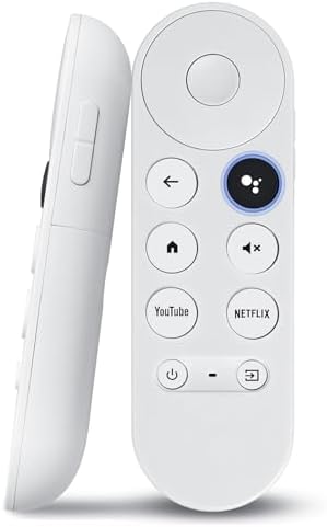 Replacement Voice Remote Control for Google Chromecast 4k Snow ...