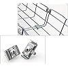 Amazon.com: Gridwall Joining Clips, JruiZhp 10 Pcs Silvery Wire Grid ...