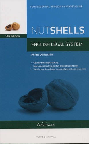 Nutshell English Legal System by Penny Darbyshire (2013-02-21): Penny ...