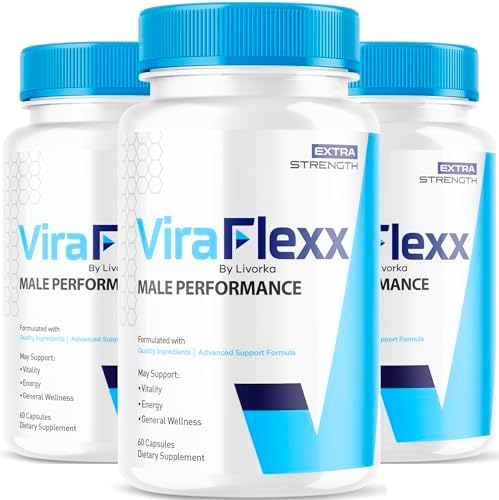 Amazon.com: ViraFlexx Capsules Supplement, Vira Flexx Advanced Men Wellness Support, Official ...