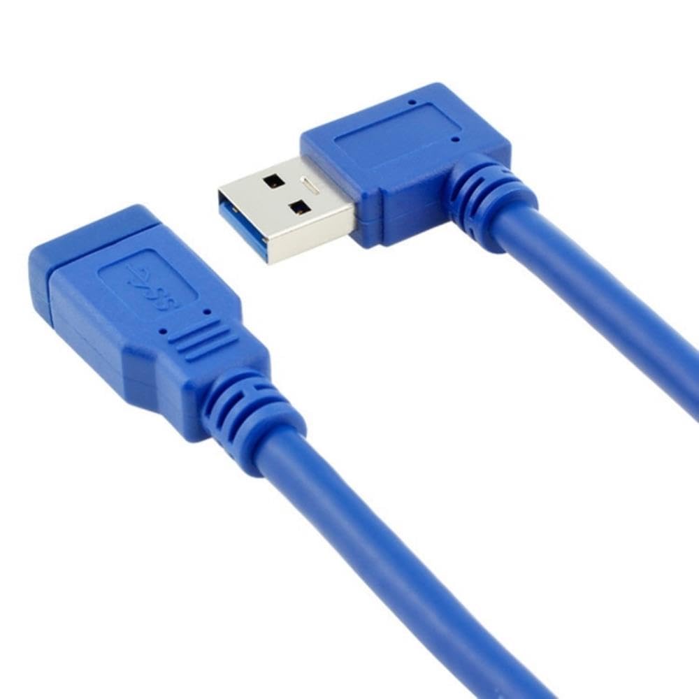 Amazon.com: for USB3. 0 Extension Cable Left Elbow USB90 Degree Data ...