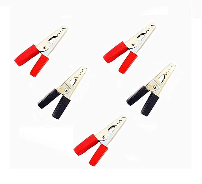 Batteries GENERIC 30Amp Used for 12V/24V D.C, Red and Black Car ...