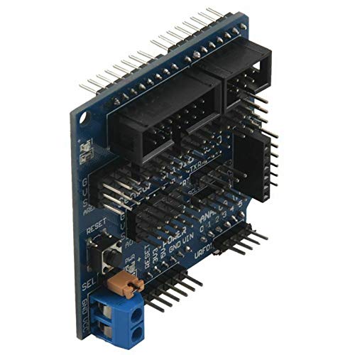 PRAV for Arduino/Genuino R3 Sensor Shield V5.0 Extension Board E3B3 P3O2 : Amazon.in: Home ...