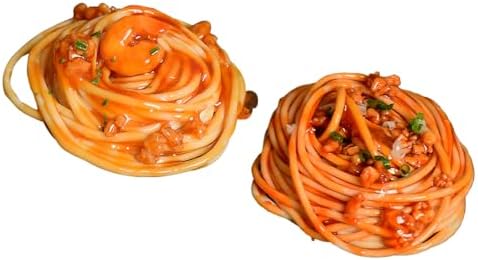 Amazon.com: Generic 2pcs Pasta with Artificial Sauce Artificial Pasta ...