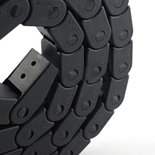 PRAV® 10 x 10mm L1000mm Cable Drag Chain Wire Carrier with end ...