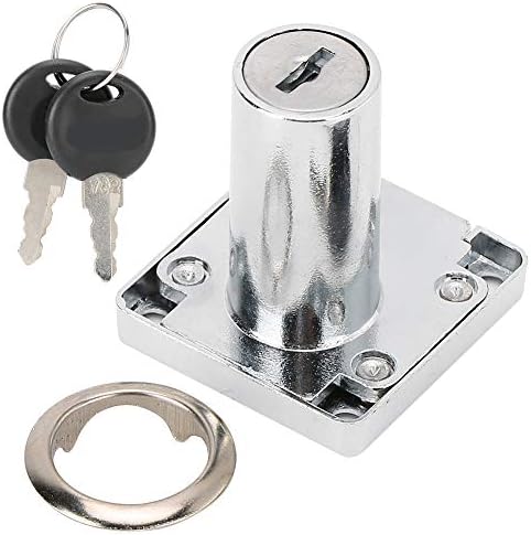 Desk Drawer Lock, Zinc Alloy Cabinet Cylinder Cam Furniture Wardrobe ...