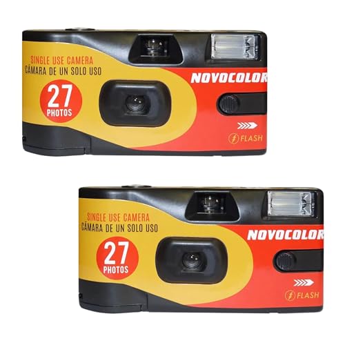Disposable Camera Bundle with Novocolor APM401010 Single-Use Film ...