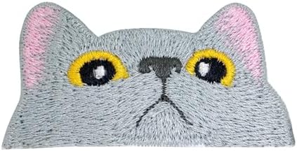 Amazon.com: CustomyLife 14pcs Cat Iron on Patch for Clothing, Non-Toxic ...
