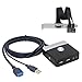 Amazon.com: Reset HDD Button Switch，GELRHONR Desktop PC Computer Case ...