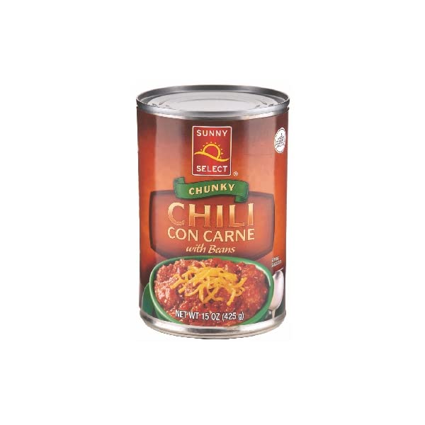 Amazon.com : Sunny Select, Chunky Chili with Beans, 15 Ounce : Grocery ...