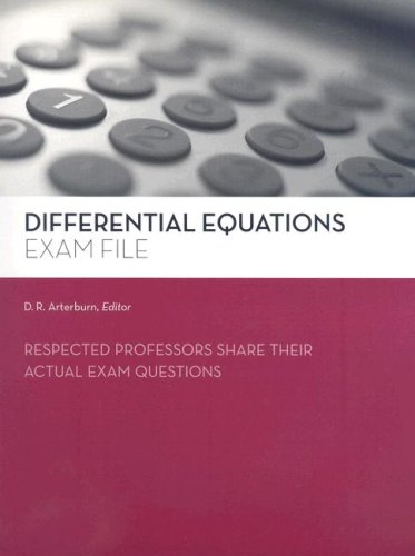 Differential Equations Exam File: Arterburn, David: 9781427766267 ...