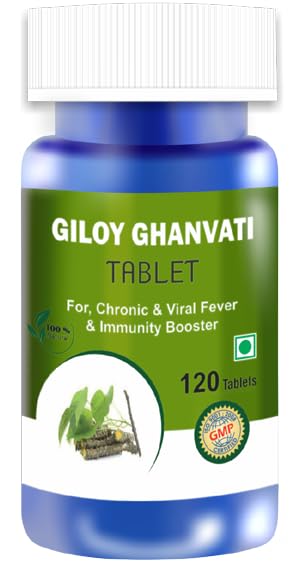 YTM Giloy Ghanvati Tablet For Chronic, Viral Fever & Immunity Booster ...