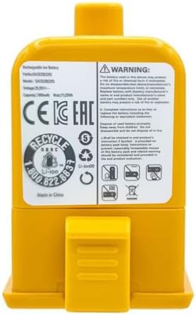 Amazon.com: 3200mAh Replacement for Lg Cord Zero Battery, Lg Vacuum ...