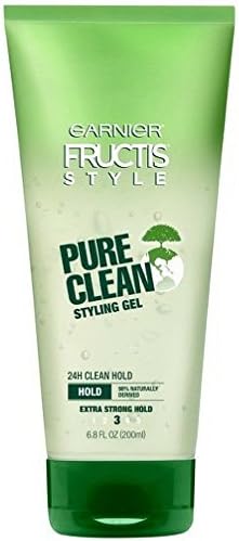 Amazon.com: Garnier Fructis Style Pure Clean Styling Gel 6.8 Fl Oz, 1 ...