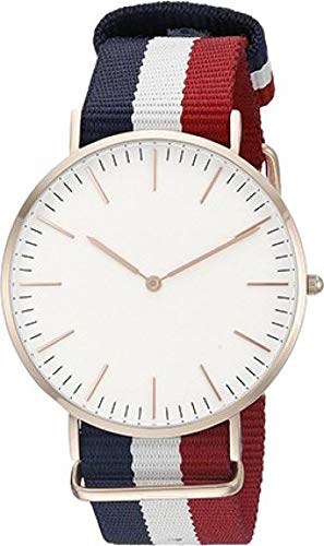 Buy Talgo Analogue Men's Watch (White Dial Multi Colored Strap) at ...