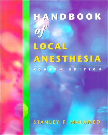 Handbook Of Local Anesthesia: 9780815164234: Medicine & Health Science ...
