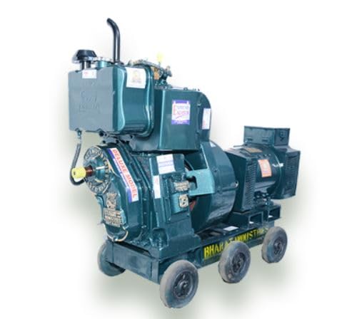 PARKAR 6 KW Diesel Generator With Air Cooling Three Phase Power ...