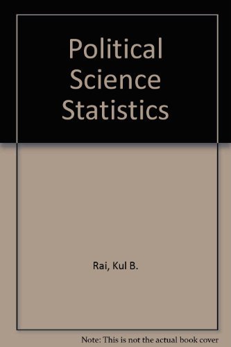 Political science statistics: Kul B. Rai: 9780208018205: Amazon.com: Books