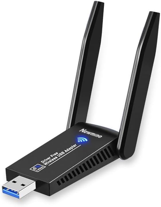 Amazon.com: USB WLAN Stick, USB WiFi Adapter, 1300Mbps USB 3.0 WLAN ...