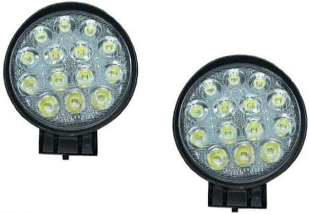 HALLO LAMPS Present Car 14 LED 12V-24V Common Round Focus Beam Light ...