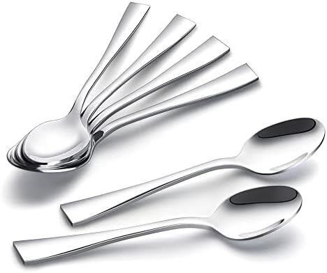 Onader Teaspoons Set of 12, Stainless Steel Small Spoons Cutlery for ...