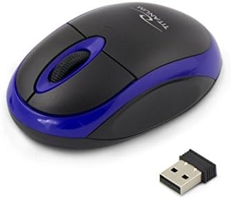 Titanum kabellose Computer-Maus mit USB-Funkempfänger (klein & handlich ...