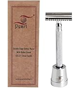PEARL Shaving Double Edge Close Comb Safety Razor (SSH-05 Chrome) made ...