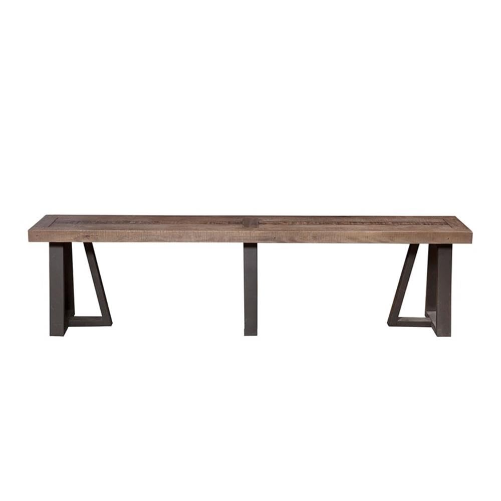 Amazon.com - Alpine Furniture Prairie Bench, 75" W x 14" D x 18" H ...