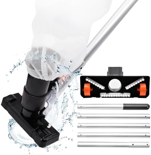 Amazon.com : Upgraded Handheld Pool Vacuum for Above Ground Pool ...