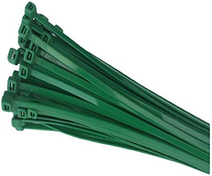 Nartel® 100 Pack of Green Cable Ties - Premium Tie Wraps - Premium ...