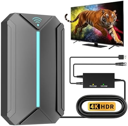 Amazon.com: TV Antenna Indoor for Local Channels, Digital Antenna for ...