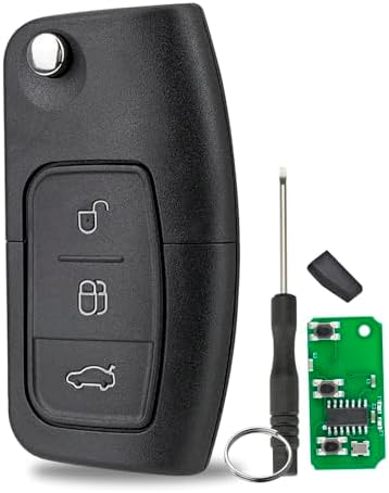 GZXNKEY For Ford Key Fob 433Mhz 4D63 Chip For Ford Transit Key Fob ...