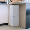 ARREGUI Basic CR201-B Waste Separation and Recycling Bin in steel with ...