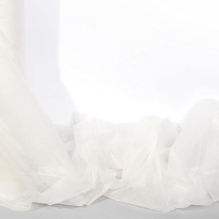 Amazon.com: Anderson's White Gossamer Wedding Decorating Fabric, 59 ...