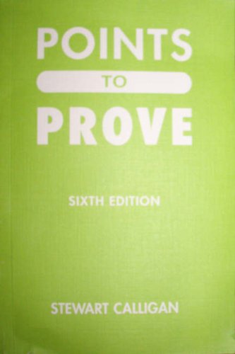 Points to Prove: Amazon.co.uk: Calligan, Stewart: 9781903639153: Books