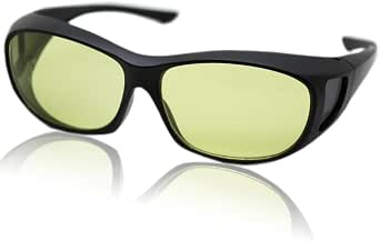 Amazon.co.jp: Eight Tokyo LEO-OFM Hooded Biker Sunglasses, Pollen ...