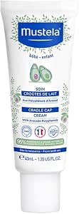 Mustela Baby Cradle Cap Cream - Newborn safe - with Natural Avocado ...