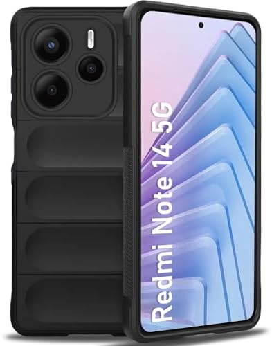 SPAZY CASE® Redmi Note 14 5G Back Cover | Rubber Case with Soft ...