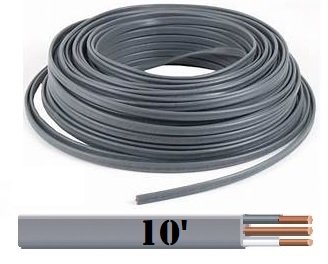 Cable Cabana 10/2 UF-B x 10' Underground Feeder Electrical Cable ...