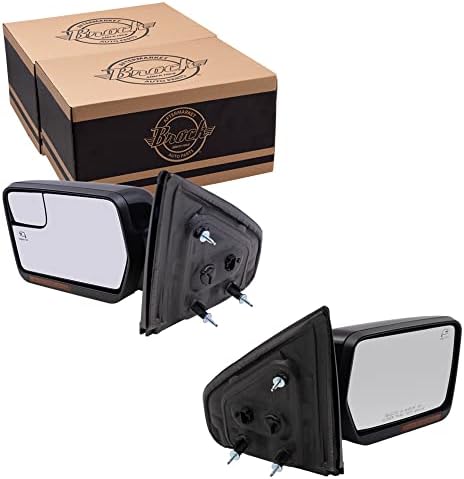 Amazon.com: Brock Pair Set Power Folding Side View Mirrors Spotter ...