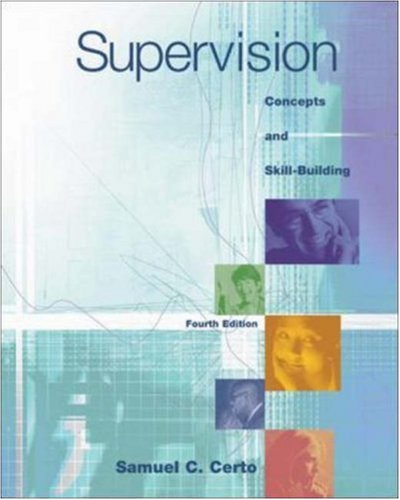 Supervision: Concepts and Skill-Building: 9780072488395: Human ...